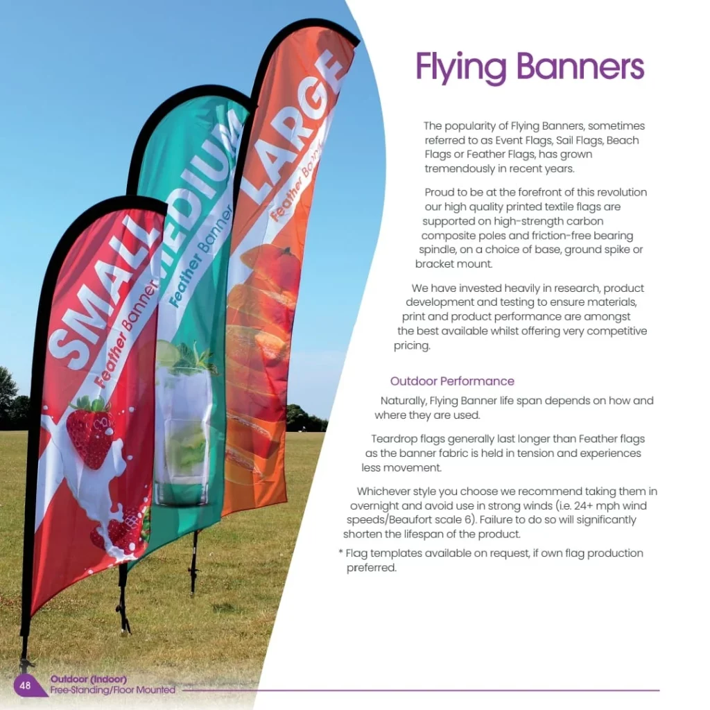 Elevate Your Message with Flying Banners | Inkhive Printers, Cheshunt ...
