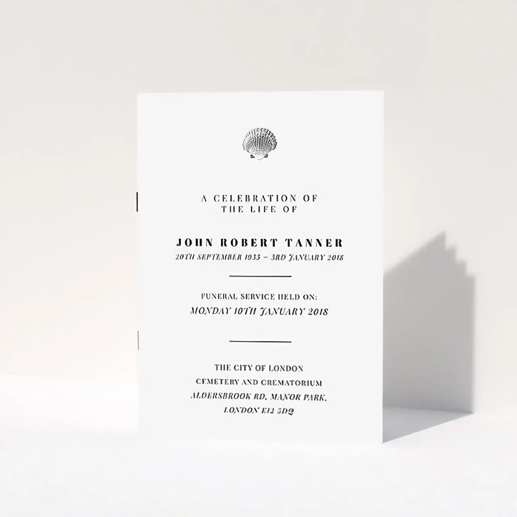 Order of Service - Local Waltham Cross and Enfield Printers - Inkhive ...