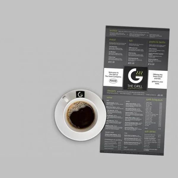 Menu Printing - Local Waltham Cross and Enfield Printers - Inkhive Printers