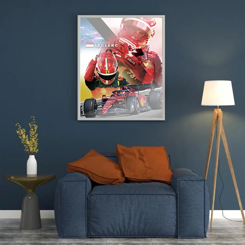 A1 Charles Leclerc Poster – Rising Talent - Local Waltham Cross and ...
