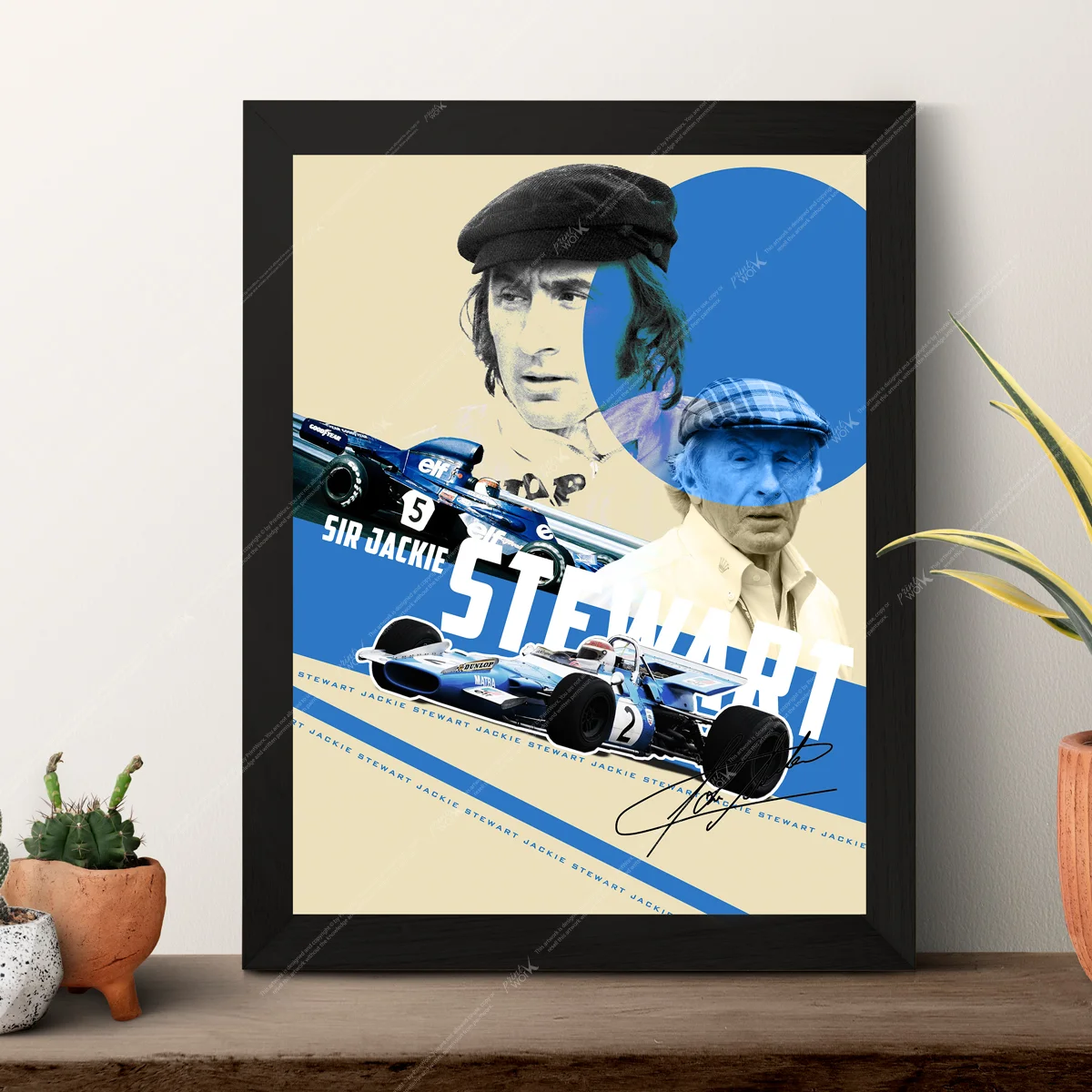 A2 Sir Jackie Stewart Poster – Tribute to a Champion - Local Waltham Cross and Enfield Printers ...