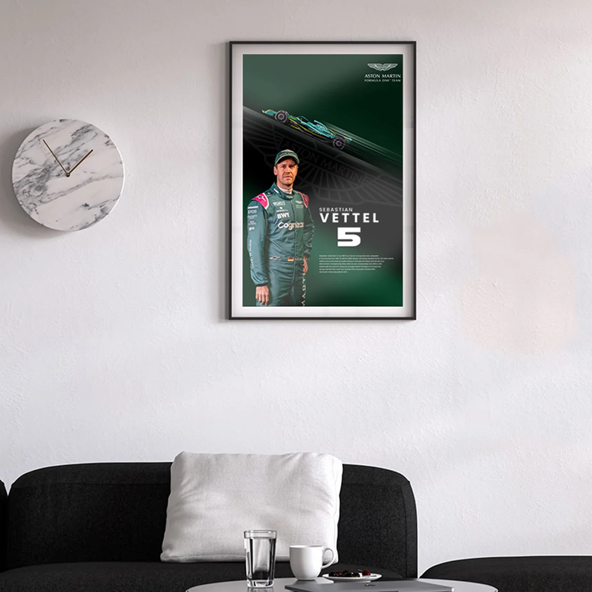 A3 Sebastian Vettel Poster – Champion's Spirit - Local Waltham Cross and Enfield Printers ...