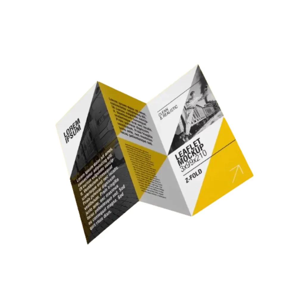 Folded Leaflets - Local Waltham Cross and Enfield Printers - Inkhive Printers