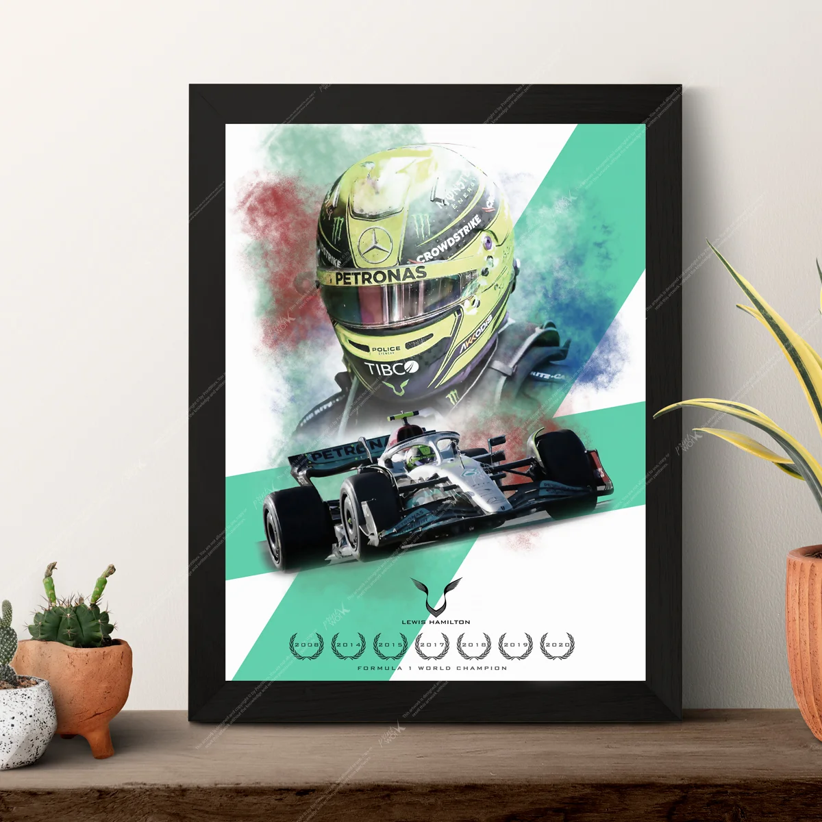 A3 Lewis Hamilton Poster – Speed Legend - Local Waltham Cross and Enfield Printers - Inkhive ...