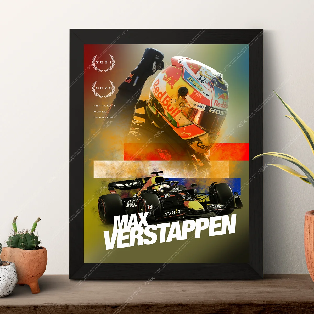 A2 Max Verstappen Poster – Rising Star - Local Waltham Cross and Enfield Printers - Inkhive Printers