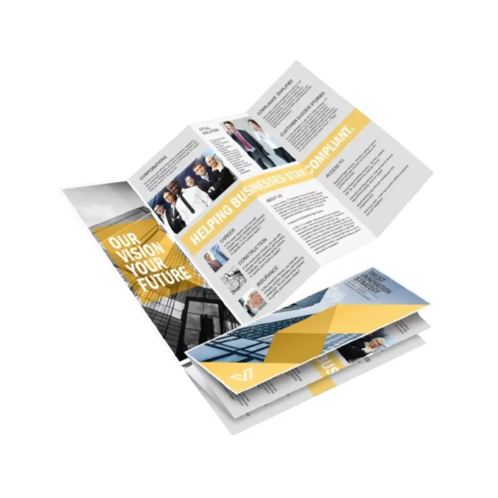 Folded Leaflets - Local Waltham Cross and Enfield Printers - Inkhive ...