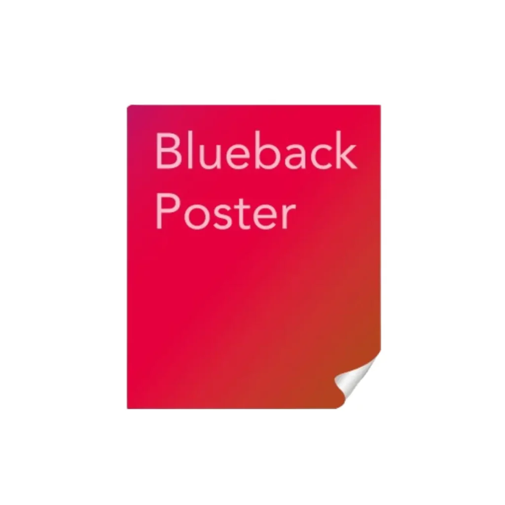 Blueback Poster Printing - Local Waltham Cross and Enfield Printers ...