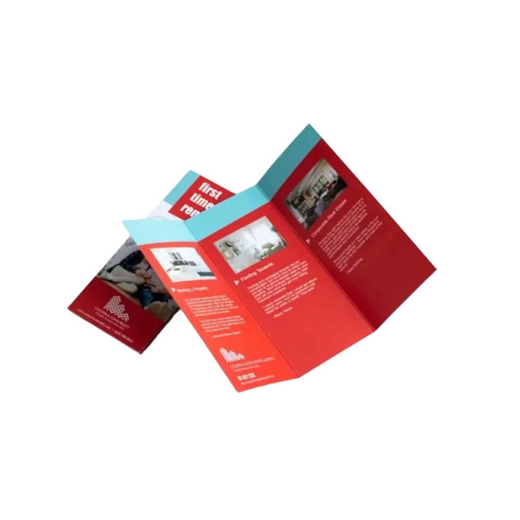 Folded Leaflets - Local Waltham Cross and Enfield Printers - Inkhive Printers
