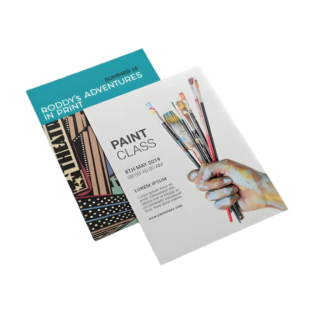 A4 Flyers & Leaflets - Local Waltham Cross and Enfield Printers ...