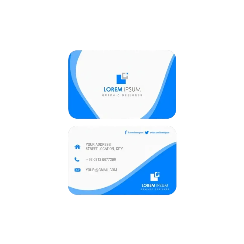 Business Cards with rounded corners - Local Waltham Cross and Enfield ...