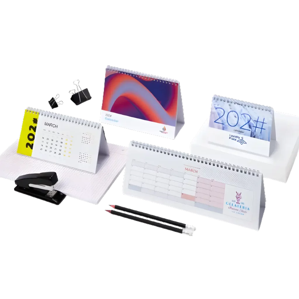 Custom Desk Calendar Sets - Local Waltham Cross and Enfield Printers ...