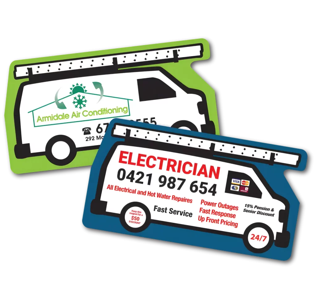 Custom Shaped Magnets - Local Waltham Cross and Enfield Printers ...