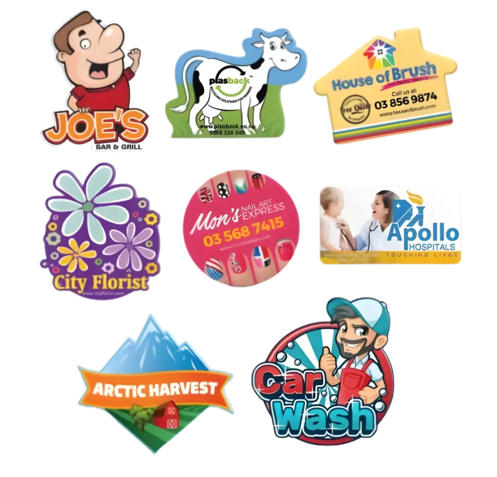 Custom Shaped Magnets - Local Waltham Cross and Enfield Printers ...