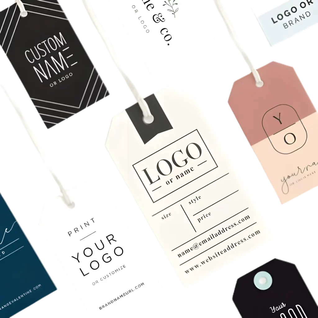 Custom-Shaped Neck Labels - Local Waltham Cross and Enfield Printers ...