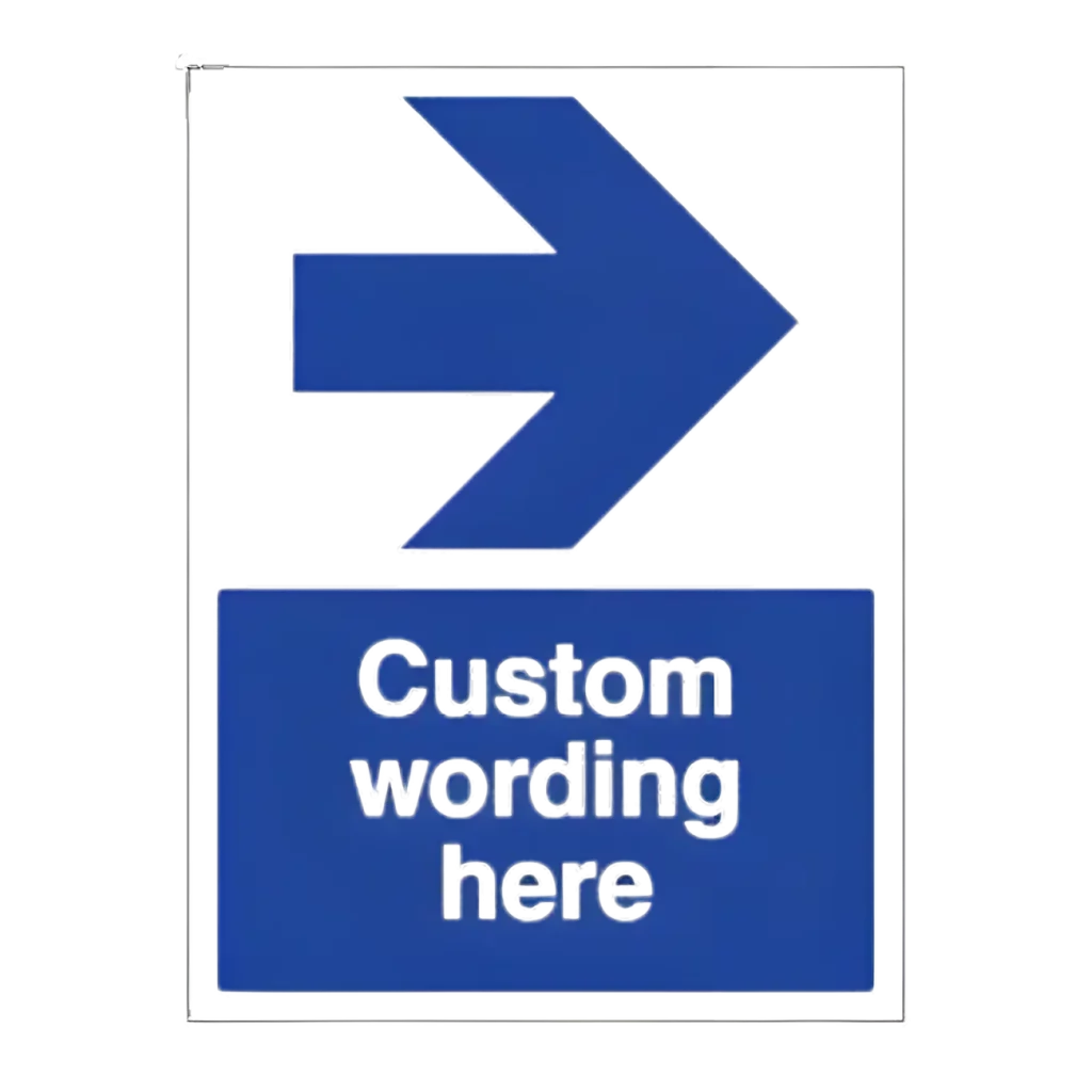 Directional Arrows - Local Waltham Cross and Enfield Printers - Inkhive Printers