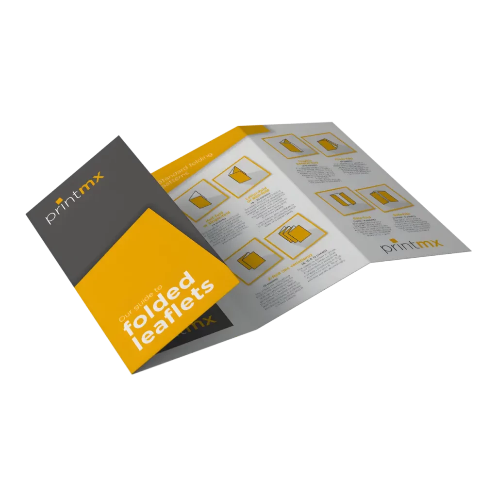 Folded Flyers & Leaflets - Local Waltham Cross and Enfield Printers ...