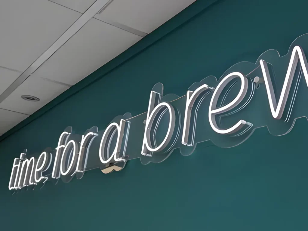 LED Neon Effect Signs - Local Waltham Cross and Enfield Printers ...