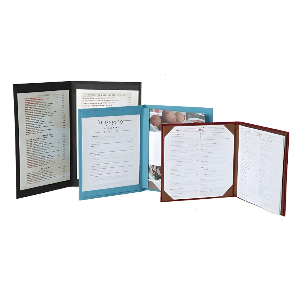 Menu Inserts - Local Waltham Cross and Enfield Printers - Inkhive Printers