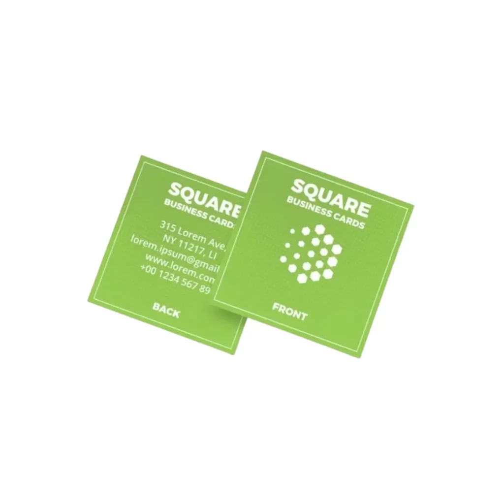 Square Business Cards - Local Waltham Cross and Enfield Printers ...