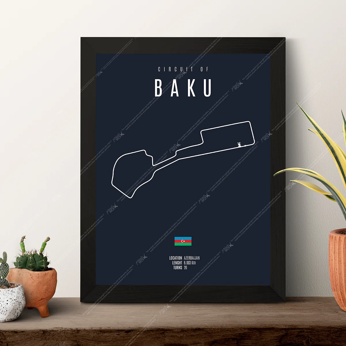 Circuit of Baku - Racing Enthusiast’s Tribute - A2 - Local Waltham ...