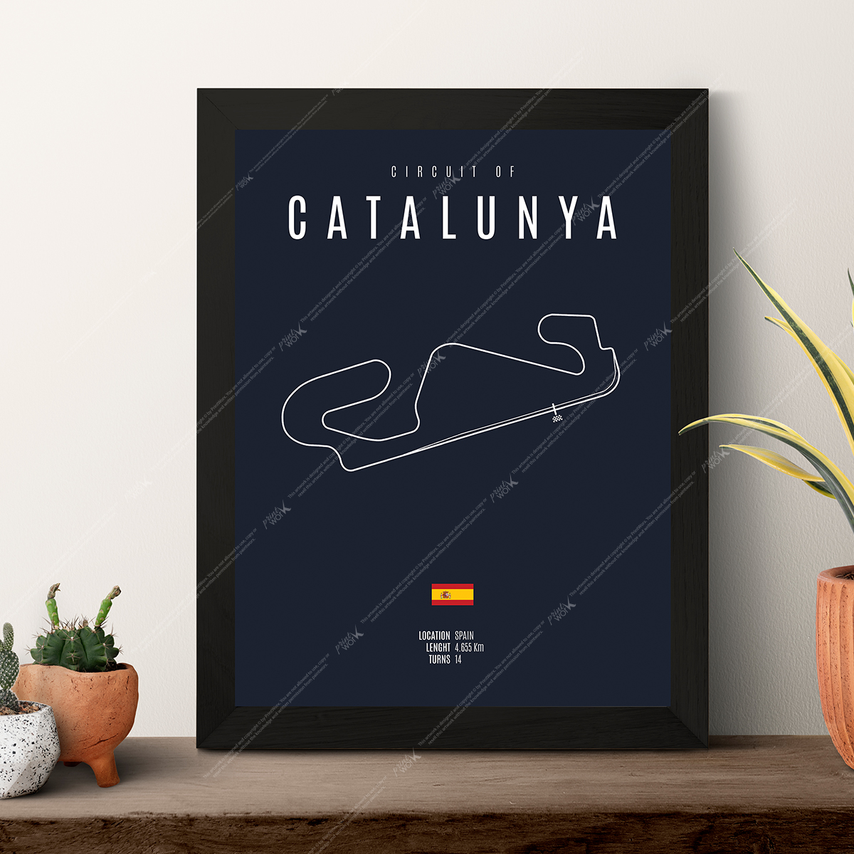 Circuit of Catalunya - Racing Enthusiast’s Tribute - A2 - Local Waltham ...