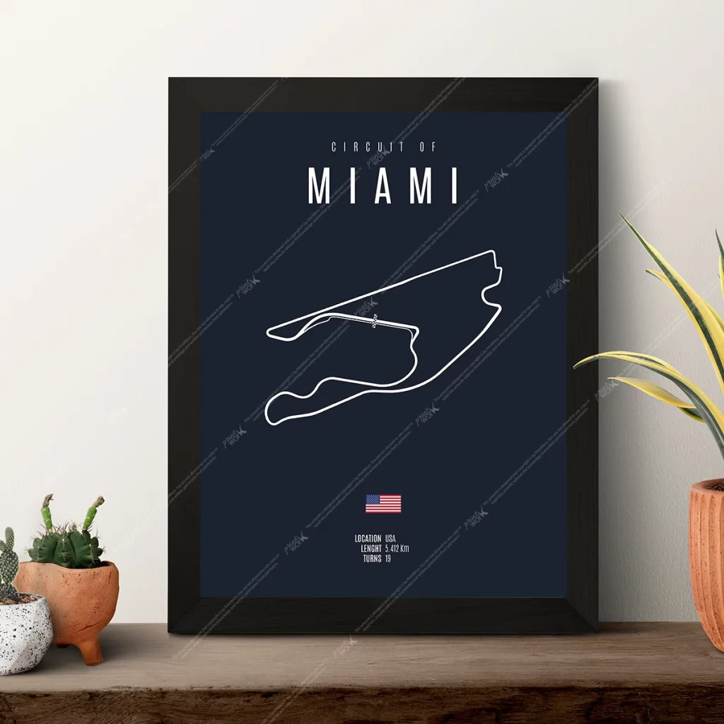 Circuit of Miami – Racing Enthusiast’s Tribute – A3 - Local Waltham ...