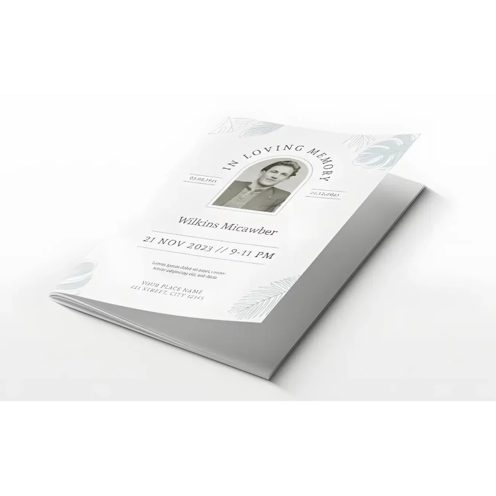 Fast Delivery Funeral Order of Service - Waltham Cross - Local Waltham ...