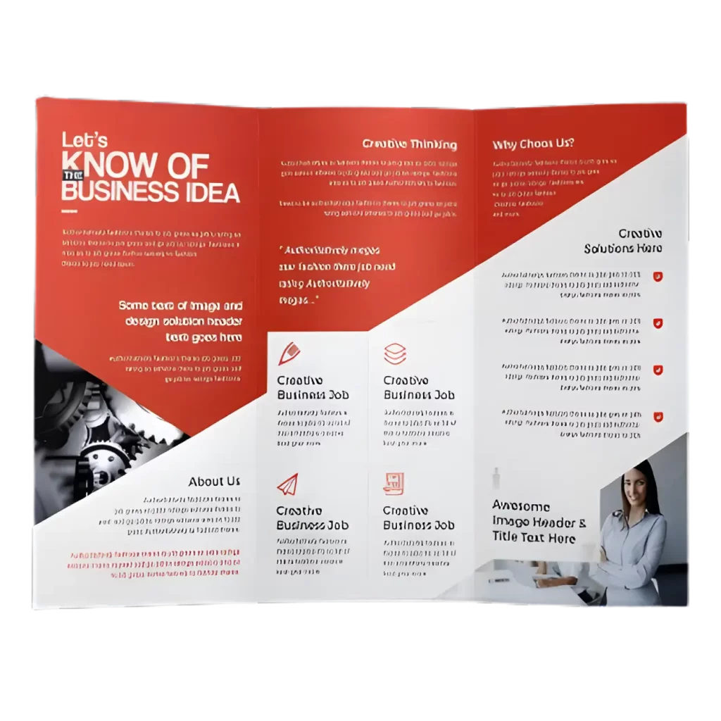 Tri-Fold Leaflets - Local Waltham Cross and Enfield Printers - Inkhive ...
