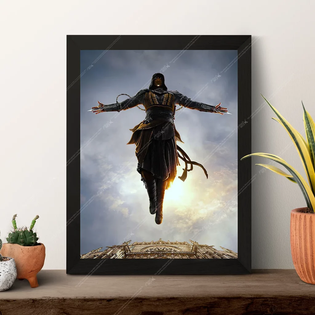 A3 Assassin's Creed II Poster: Leap of Faith – Iconic Assassin Moment ...