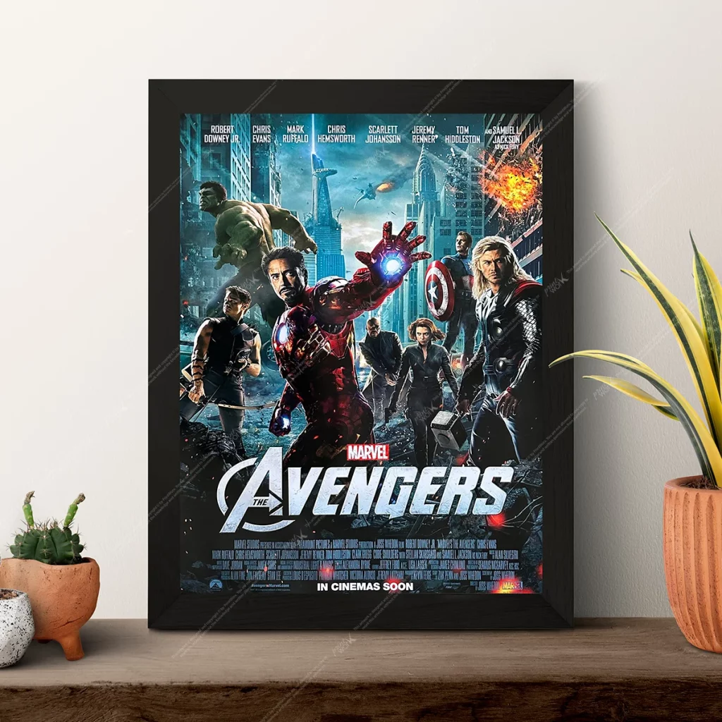 A1 Marvel Poster: Avengers – Assemble! Art Print - Local Waltham Cross ...