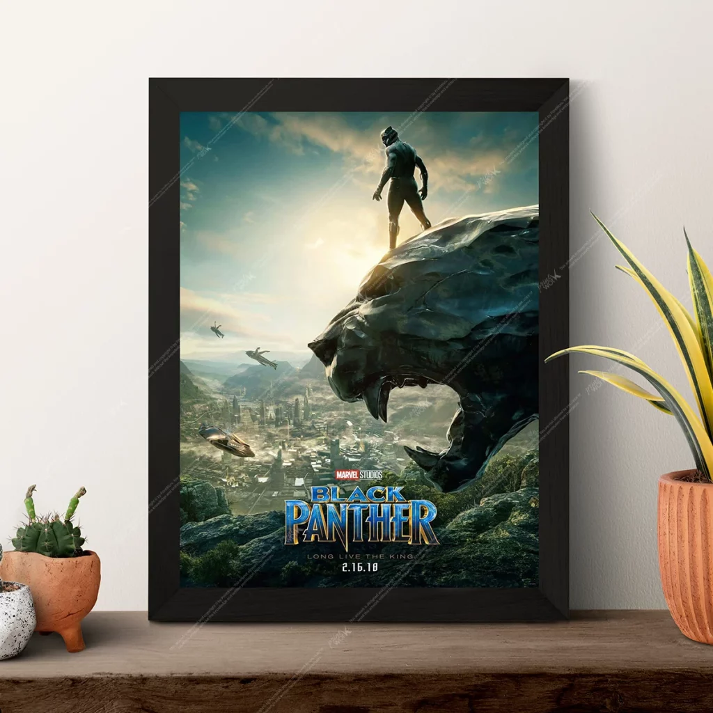 A2 Black Panther Poster: The Protector of Wakanda – Art Print - Local ...