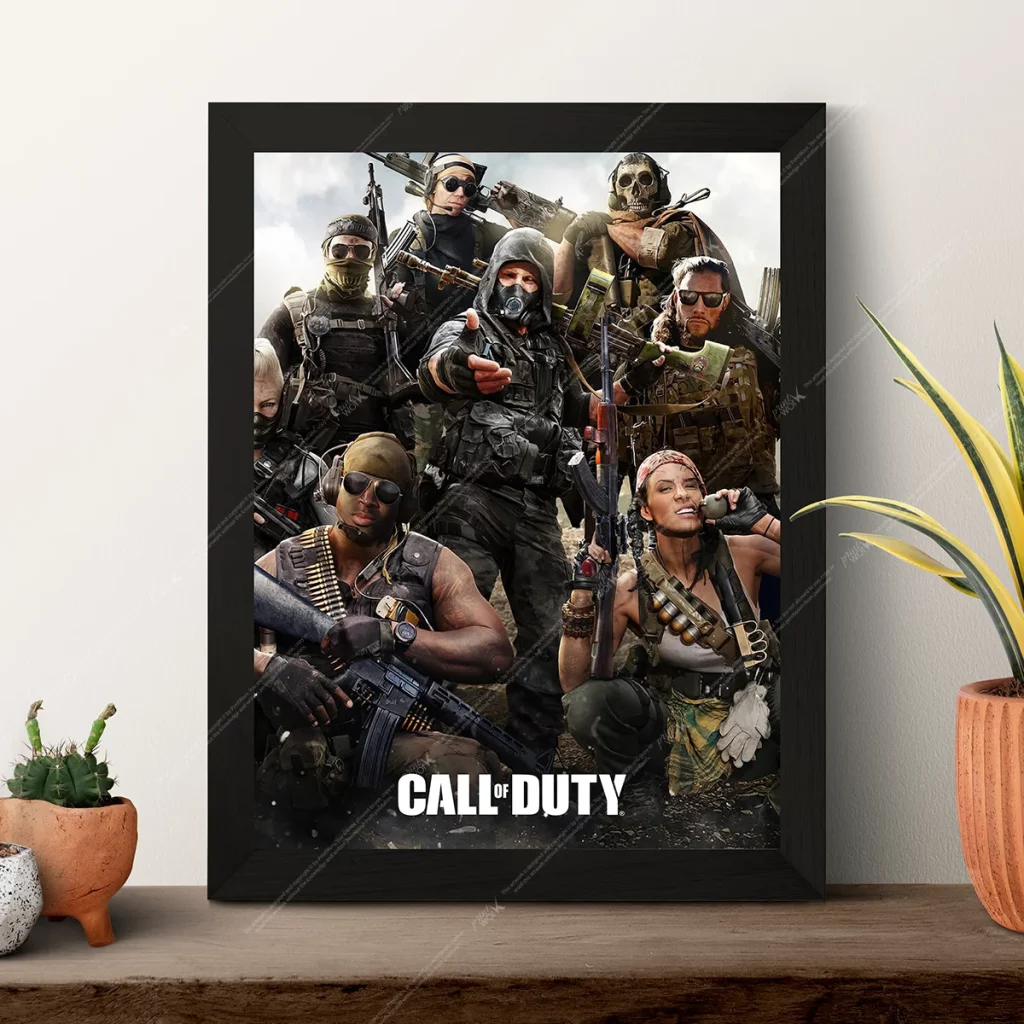 A1 Call of Duty Poster: Battlefront Fury – Epic Combat Art Print ...