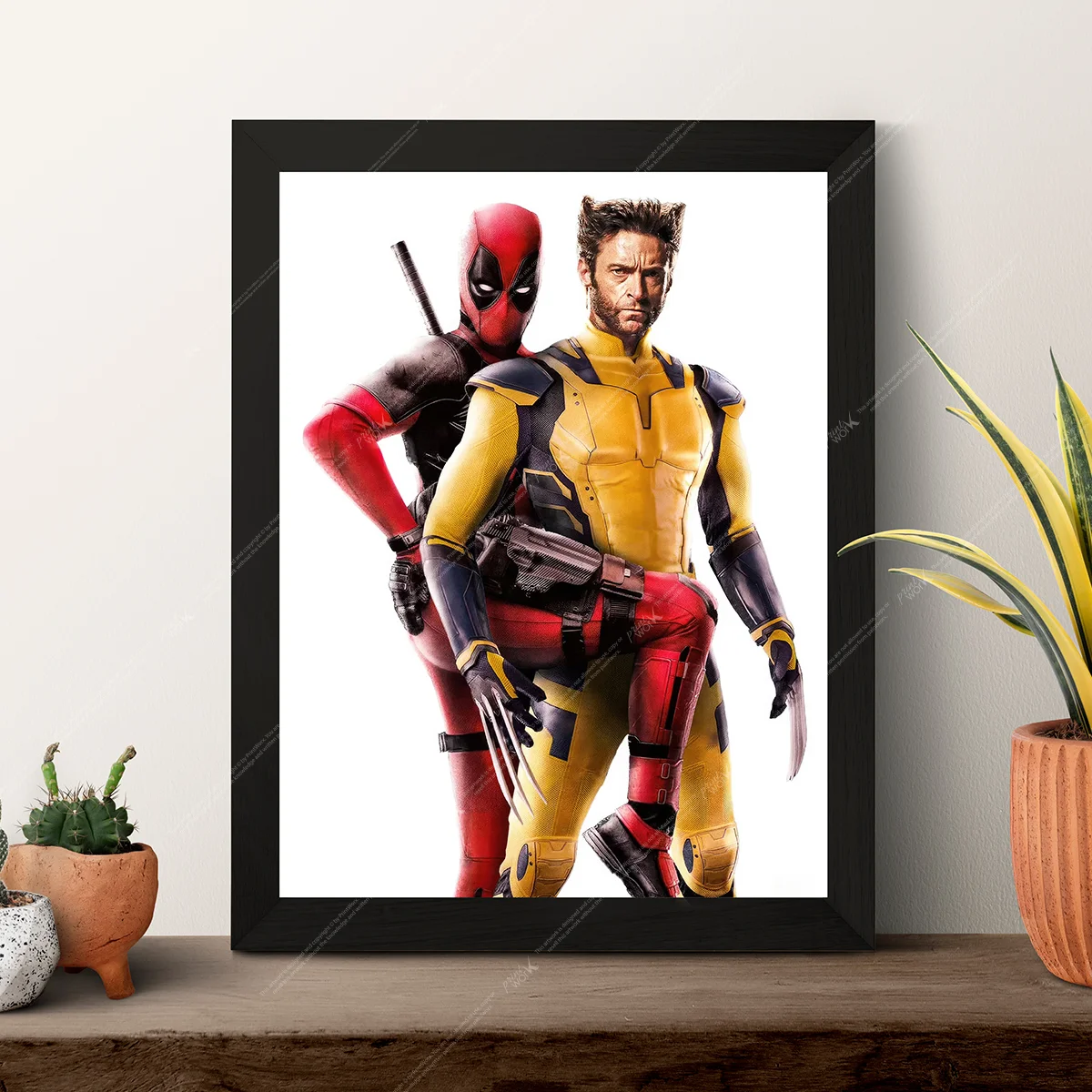 A3 Marvel Poster: Deadpool & Wolverine – Adventurous Duo Art Print ...