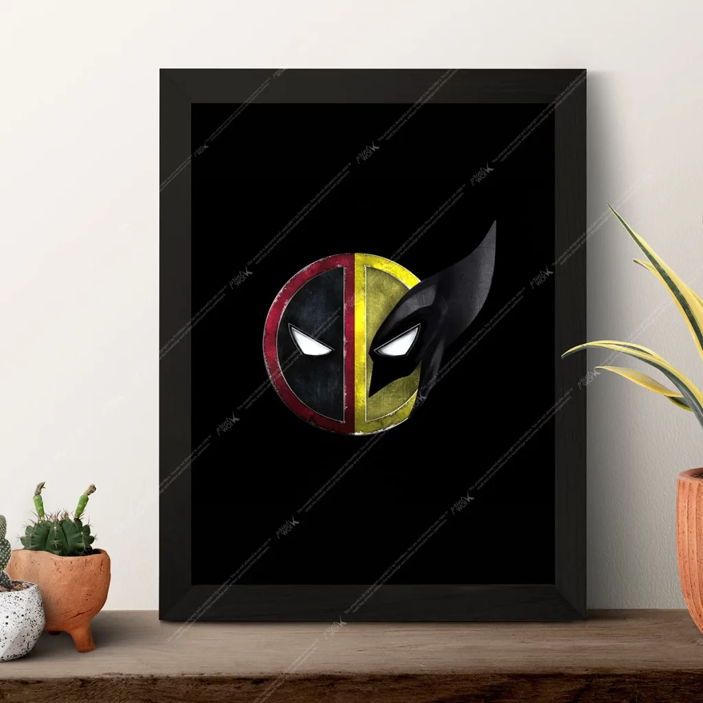 A1 Marvel Poster: Deadpool & Wolverine – Dynamic Duo Art Print - Local ...