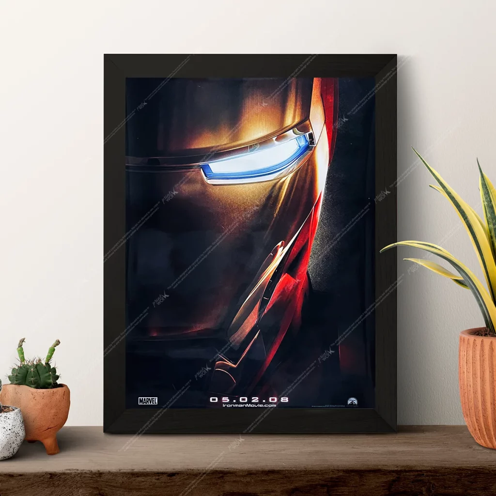 A3 Iron Man Poster: Invincible Iron Man – Epic Art Print - Local ...