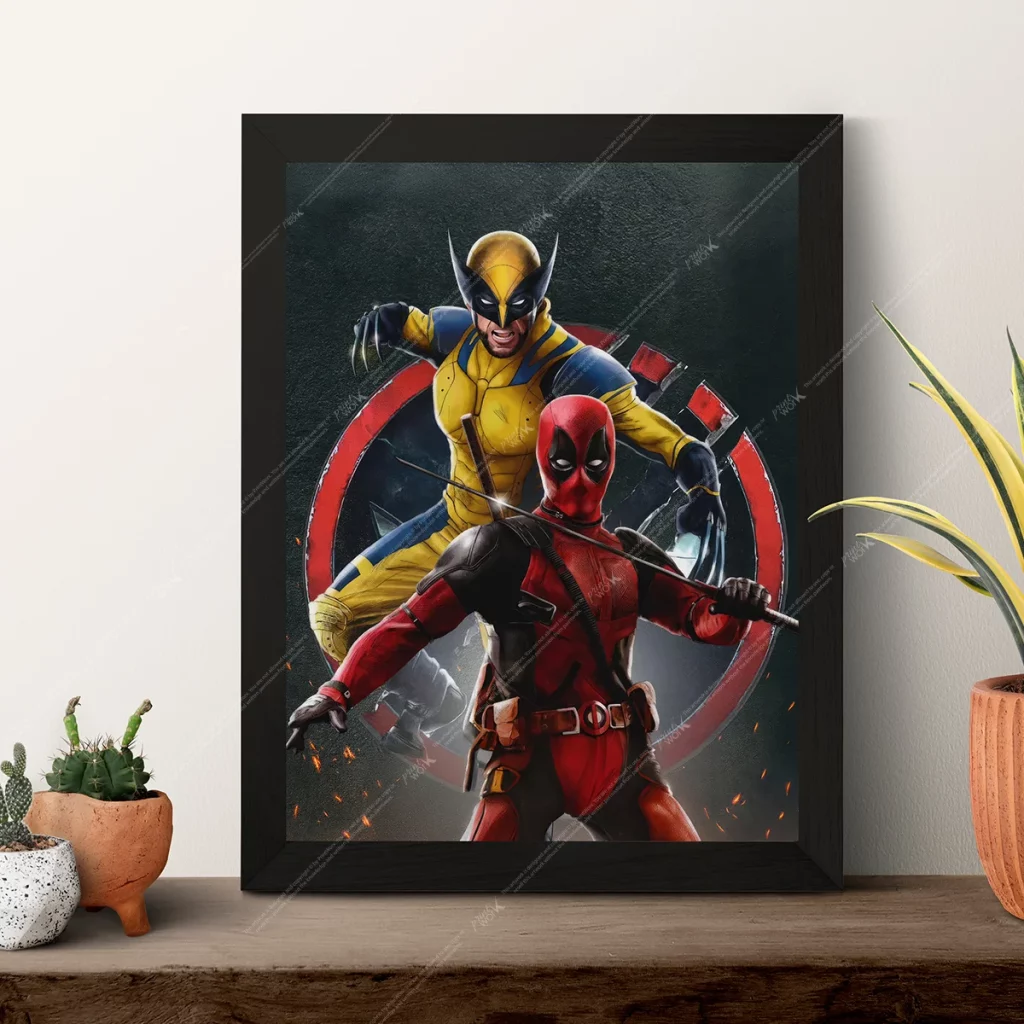 A1 Marvel Poster: Deadpool & Wolverine – Epic Duo Art Print - Local ...