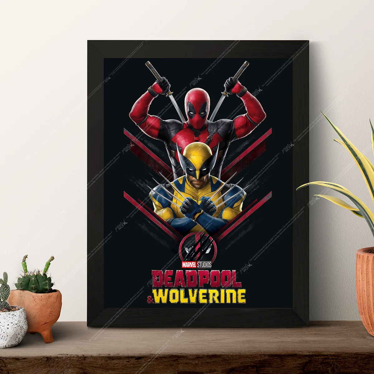 A1 Marvel Poster: Deadpool & Wolverine – Legendary Duo Art Print 2024 ...