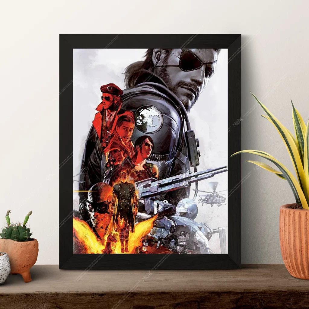 A3 Metal Gear Solid Poster: Shadow Moses – Iconic Location Art Print ...