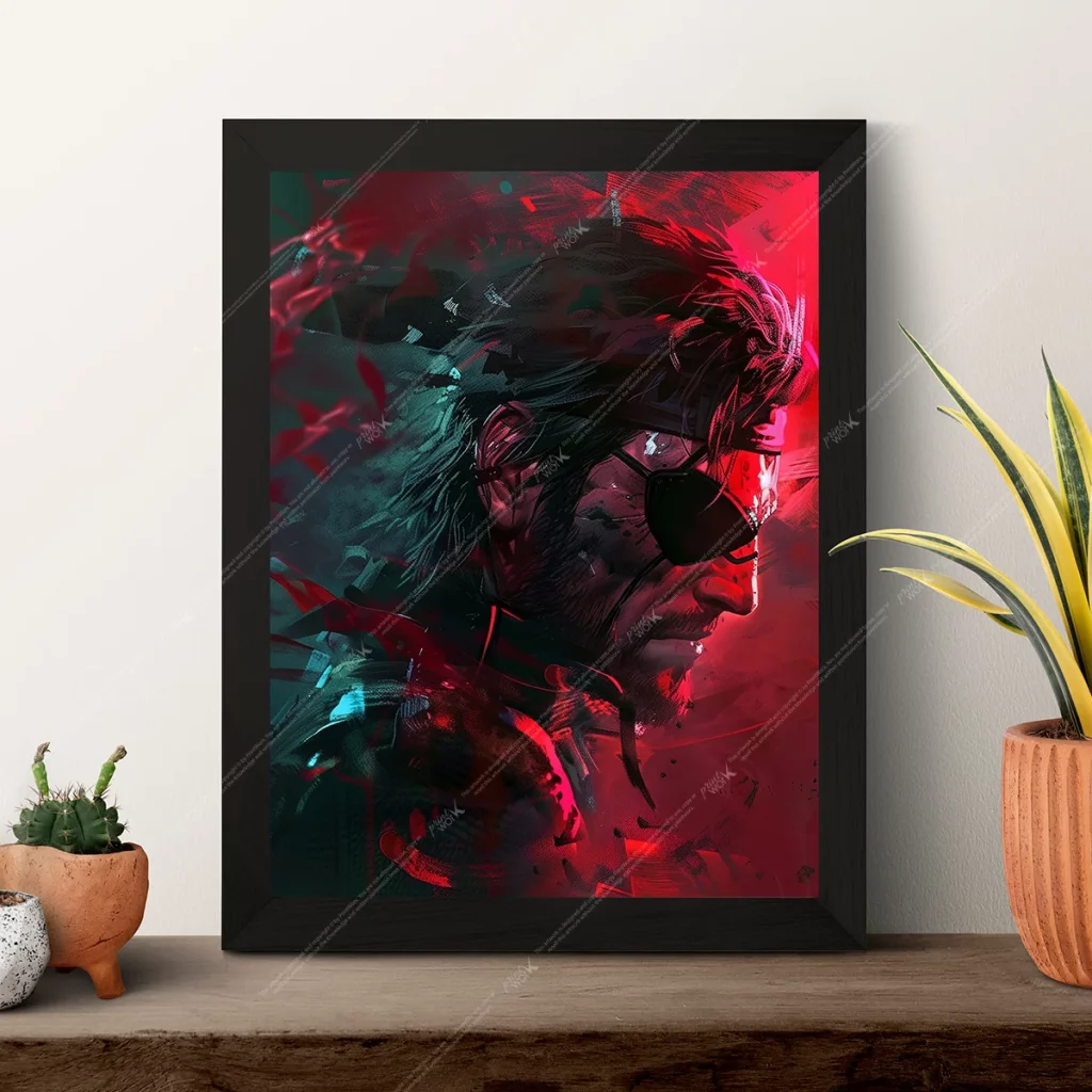 A3 Metal Gear Solid Poster: REX Rising – Mecha Icon Art Print - Local ...