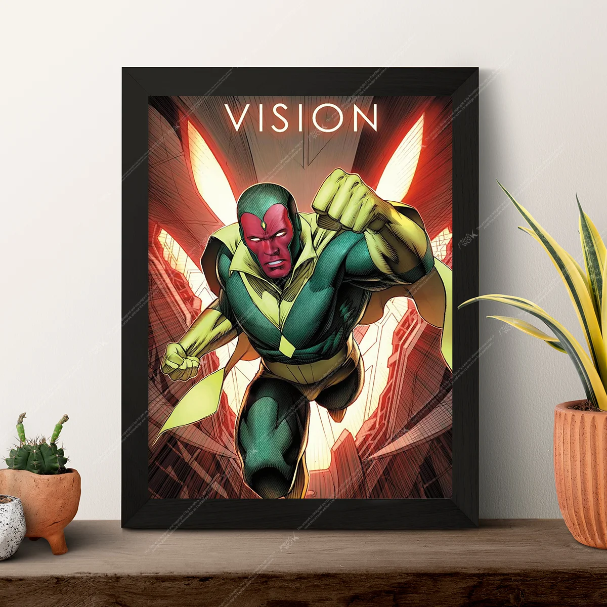 A3 Vision Poster: The Visionary Hero – Epic Art Print - Local Waltham ...