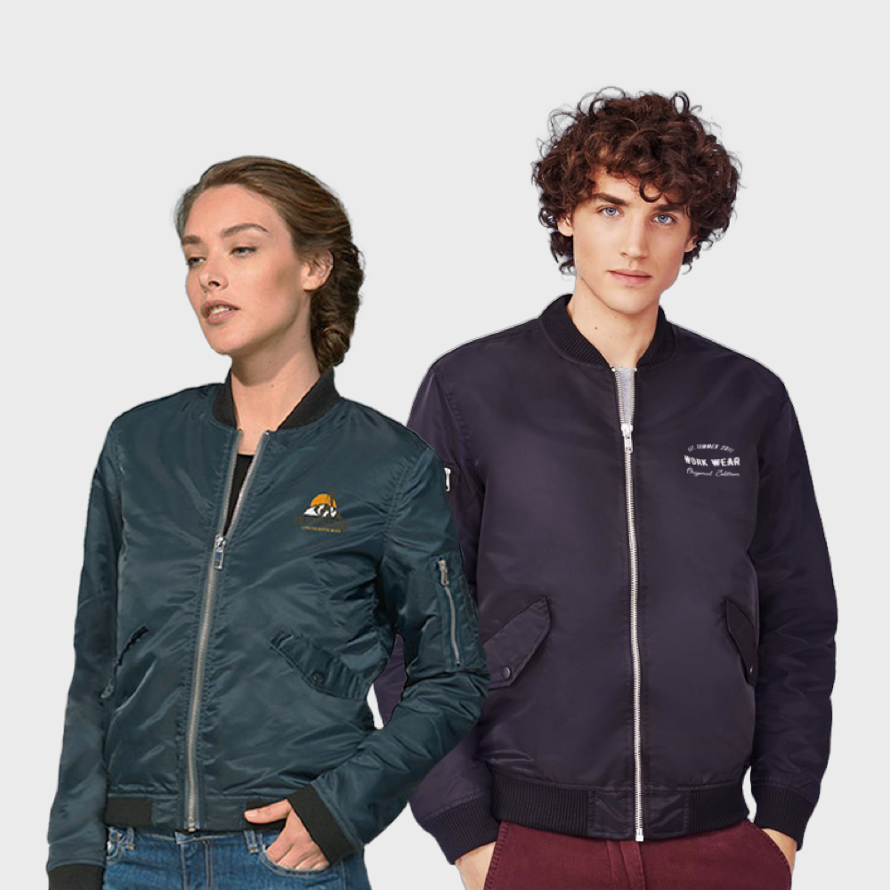 Sol's Light Bomber Jacket - Local Waltham Cross and Enfield Printers - Inkhive Printers