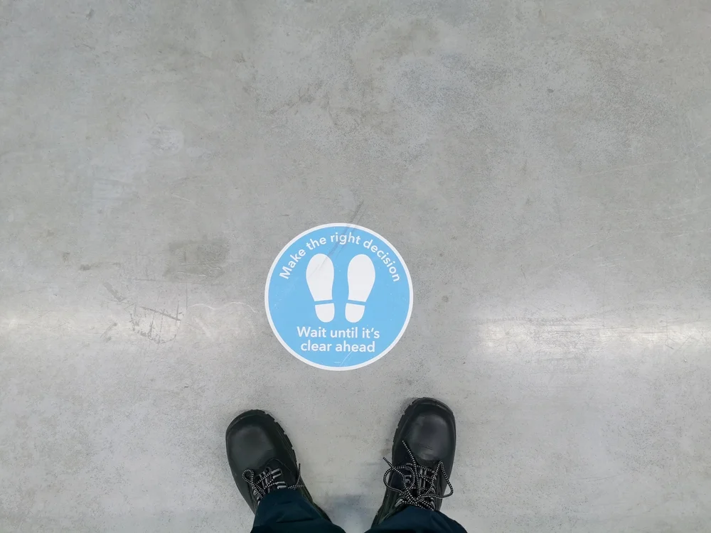 How to Design Impactful Floor Stickers for Your Store - Local Waltham ...