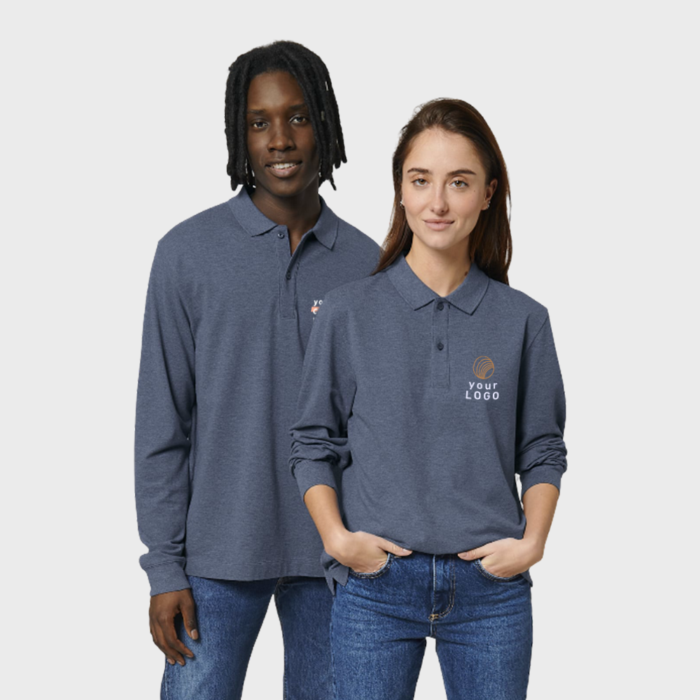 Stanley/Stella | Prepster Long sleeve Heavyweight Polo - Local Waltham ...